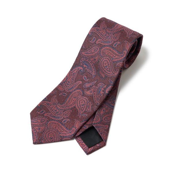 ZOZO問い合わせ番号:100346577ショップ:MEN'S BIGI，メンズビギブランド:MEN'S BIGI，メンズビギ商品名:【TIE YOUR TIE /タイユアタイ】配色ペイズリー柄ネクタイカテゴリ:フォーマルスーツ/小物&gt...