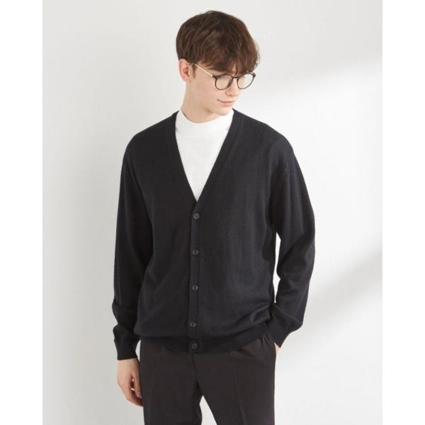 『セール実施中』ZOZO問い合わせ番号:100346679ショップ:SUIT SELECT，スーツセレクトブランド:SUIT SELECT，スーツセレクト商品名:【おうちで洗える】【RBC】【秋冬】ウール100%ニットカーディガン/ZEGN...