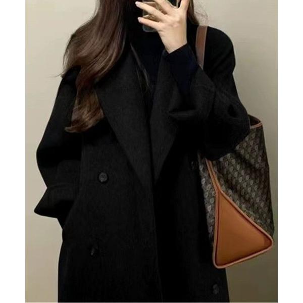 ZOZO問い合わせ番号:100346744ショップ:DOUBLE STEAL，ダブルスティールブランド:LUCPY，ラクピー，＆soiree，アンドソワレ商品名:オーバーサイズロングチェスターコートカテゴリ:ジャケット/アウター>チェ...