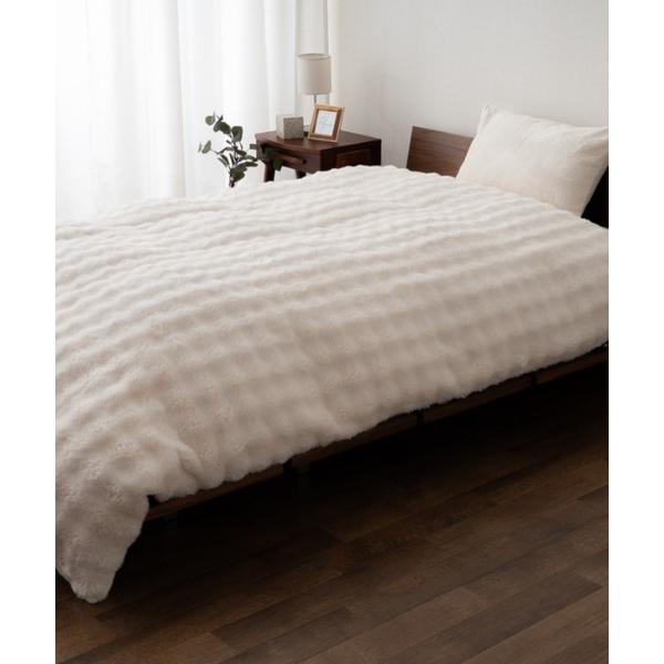 『タイムセール実施中』ZOZO問い合わせ番号:100346867ショップ:EMOOR，エムールブランド:EMOOR，エムール商品名:＋2℃ 毛布にもなる掛け布団カバー【エムールヒート】ポコポコ毛布タイプ(ふわふわタイプ)/セミダブルカテゴリ...