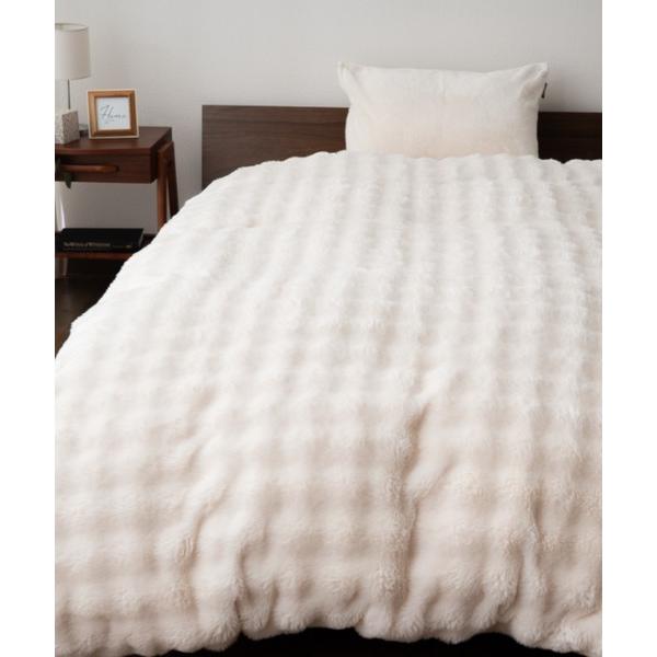 『タイムセール実施中』ZOZO問い合わせ番号:100346868ショップ:EMOOR，エムールブランド:EMOOR，エムール商品名:+2℃ 毛布にもなる掛け布団カバー【エムールヒート】ポコポコ毛布タイプ(ふわふわタイプ)/ダブルカテゴリ:イ...