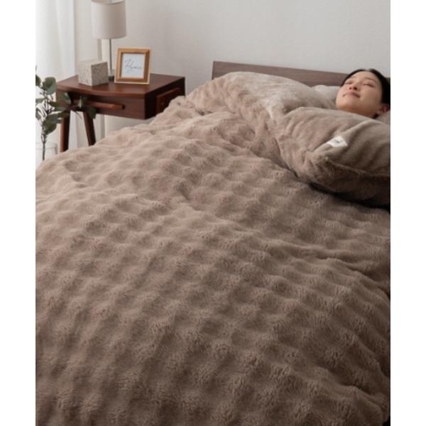 『タイムセール実施中』ZOZO問い合わせ番号:100346869ショップ:EMOOR，エムールブランド:EMOOR，エムール商品名:＋2℃ 毛布にもなる掛け布団カバー【エムールヒート】ポコポコ毛布タイプ(ふわふわタイプ)/クイーンカテゴリ:...
