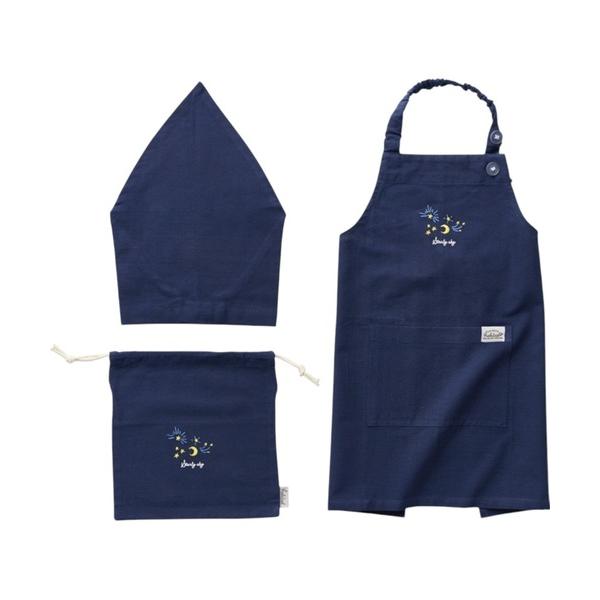 ZOZO問い合わせ番号:100347074ショップ:Rora，ローラブランド:BACKYARD FAMILY，バックヤードファミリー商品名:habituel エプロン 三角巾 巾着付きカテゴリ:食器/キッチン>エプロンブランド品番:k...