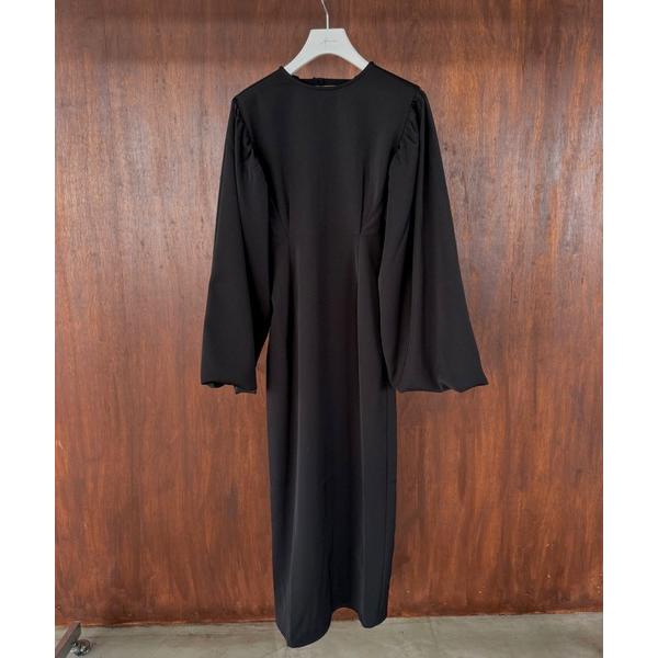 『セール実施中』ZOZO問い合わせ番号:100347293ショップ:eim，エイムブランド:Amiur，エミレ，eim，エイム商品名:balloon sleeve waist tuck ops / バルーンスリーブウエストタックワンピースカ...