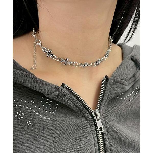 『セール実施中』ZOZO問い合わせ番号:100378095ショップ:WEGO，ウィゴーブランド:WEGO，ウィゴー商品名:WEGO/クロスチェーンPUチョーカーカテゴリ:アクセサリー>チョーカーブランド品番:MO25AW10-SG00...
