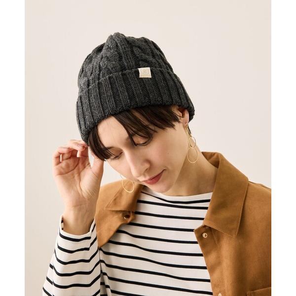 『タイムセール実施中』ZOZO問い合わせ番号:100378302ショップ:ROPE' PICNIC，ロぺピクニックブランド:ROPE' PICNIC，ロペピクニック商品名:ケーブルニットワッチ/リンクコーデカテゴリ:帽子>ニットキャッ...