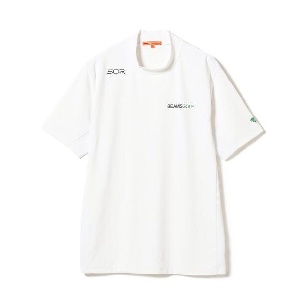 ZOZO問い合わせ番号:100378520ショップ:BEAMS GOLF，ビームスゴルフブランド:BEAMS GOLF，ビームスゴルフ商品名:ORANGE LABEL / USシリーズ SQR ストレッチ モックネックシャツ（接触冷感・UV...