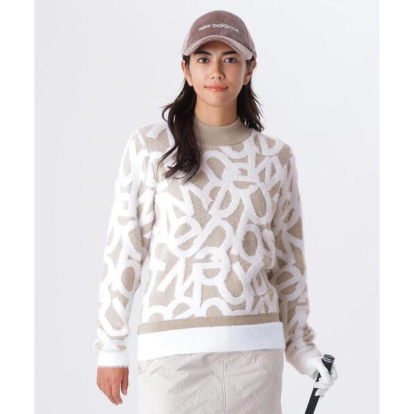 『セール実施中』ZOZO問い合わせ番号:100378533ショップ:the HOUSE，ザハウスブランド:New Balance Golf，ニューバランスゴルフ商品名:【new balance golf】フローティングロゴ ハイネック ニッ...