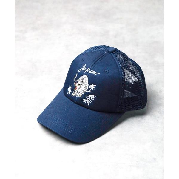 『セール実施中』ZOZO問い合わせ番号:100378858ショップ:IO，イオブランド:AVIREX，アヴィレックス，IO（イオ），イオ商品名:【AVIREX】SOUVENIR TIGER MOTIF MESH CAPカテゴリ:帽子>...