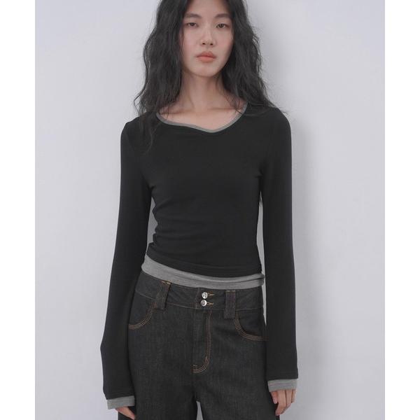 『タイムセール実施中』ZOZO問い合わせ番号:100379071ショップ:chuclla，チュクラブランド:EIGHTHMONTH，エイスマンス，Fano Studios，ファノ ストゥディオズ商品名:ニュアンスネックトップス EM25a1...