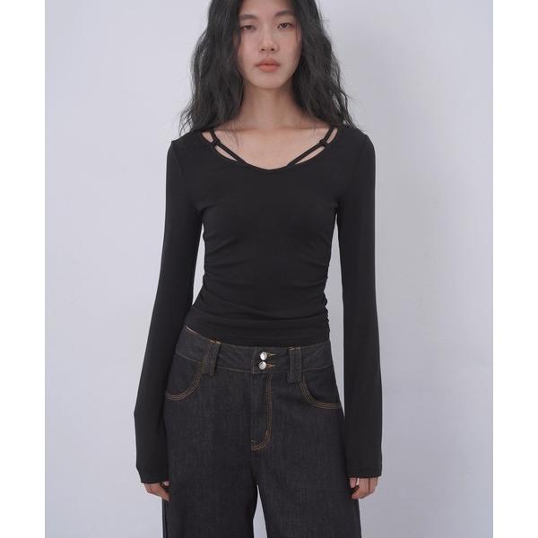 『タイムセール実施中』ZOZO問い合わせ番号:100379073ショップ:chuclla，チュクラブランド:EIGHTHMONTH，エイスマンス，Fano Studios，ファノ ストゥディオズ商品名:ストラップネックトップス EM25a1...