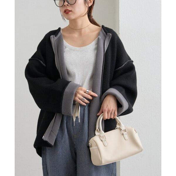 『セール実施中』ZOZO問い合わせ番号:100379106ショップ:CIAOPANIC TYPY，チャオパニックティピーブランド:CIAOPANIC TYPY，チャオパニックティピー商品名:【春の羽織としても◎/ふわもち】ダブルジップ配色ヤ...