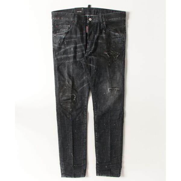 『セール実施中』ZOZO問い合わせ番号:100379139ショップ:Dsquared2，ディースクエアードブランド:DSQUARED2，ディースクエアード商品名:Black Nirvana Wash Skater Jeans/0252カテゴ...