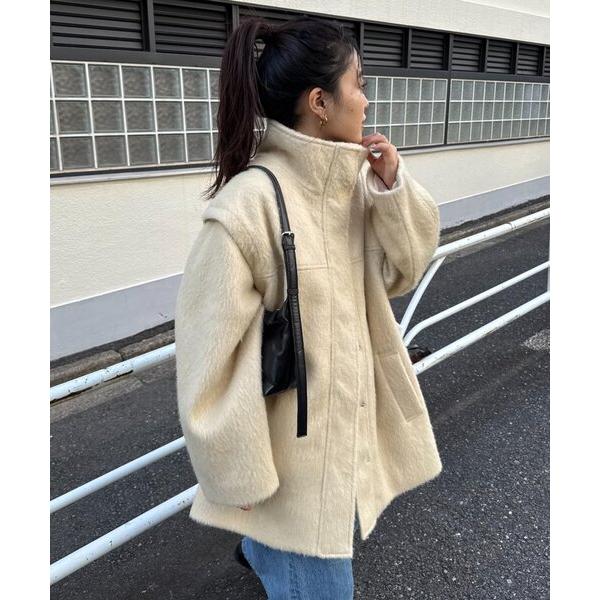 『タイムセール実施中』ZOZO問い合わせ番号:100379193ショップ:CIAOPANIC TYPY，チャオパニックティピーブランド:CIAOPANIC TYPY，チャオパニックティピー商品名:【高見え＆着映え】シャギー袖取り外しスタンド...