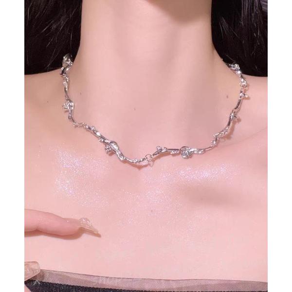 ZOZO問い合わせ番号:100379241ショップ:VIBGYOR，ヴィブジョーブランド:MASHIRO，マシロ，VIBGYOR，ヴィブジョー商品名:【MASHIRO】ローズモチーフチェーンネックレス フラワー(MA/EK461)カテゴリ:...