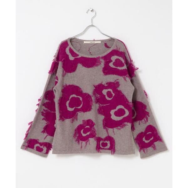 ZOZO問い合わせ番号:100379644ショップ:URBAN RESEARCH，アーバンリサーチブランド:THE GOODLAND MARKET，ザグッドランドマーケット商品名:cwtch　UTOPIA FLOWER KNIT PULLO...