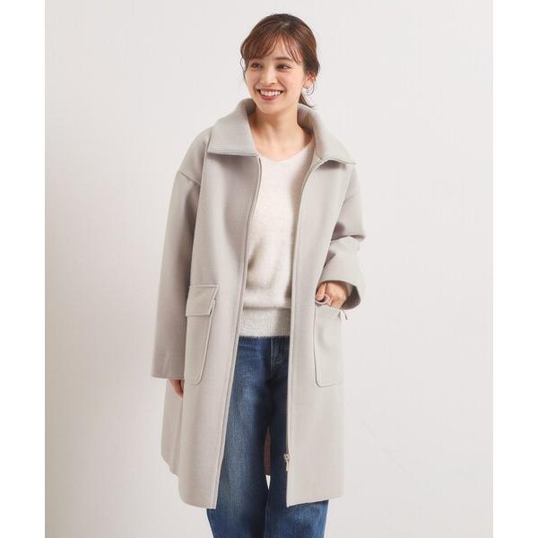 『セール実施中』ZOZO問い合わせ番号:100380249ショップ:WORLD ONLINE STORE SELECT，ワールドオンラインストアセレクトブランド:ITS'DEMO，イッツデモ商品名:裏リブ襟付きコートカテゴリ:ジャケット/ア...