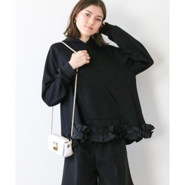 『タイムセール実施中』ZOZO問い合わせ番号:100380645ショップ:gossip！ロサンゼルス，ゴシップロサンゼルスブランド:dream in the cradle，ドリームインザクレイドル商品名:裾フリル Aラインシルエットフーディ...