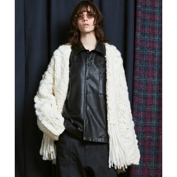 ZOZO問い合わせ番号:100380701ショップ:MAISON SPECIAL，メゾン スペシャルブランド:MAISON SPECIAL，メゾンスペシャル商品名:《UNISEX》Volume Yarn Prime-Over Fringe ...