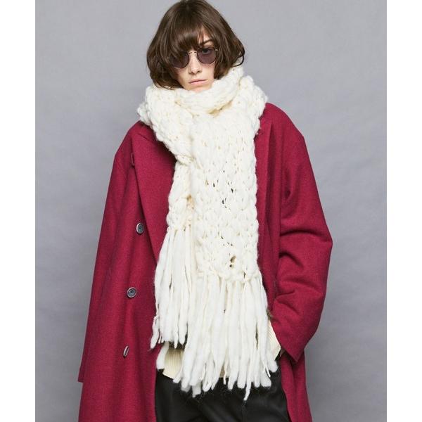 ZOZO問い合わせ番号:100380703ショップ:MAISON SPECIAL，メゾン スペシャルブランド:MAISON SPECIAL，メゾンスペシャル商品名:《UNISEX》Volume Yarn Fringe Scarf/ボリューム...