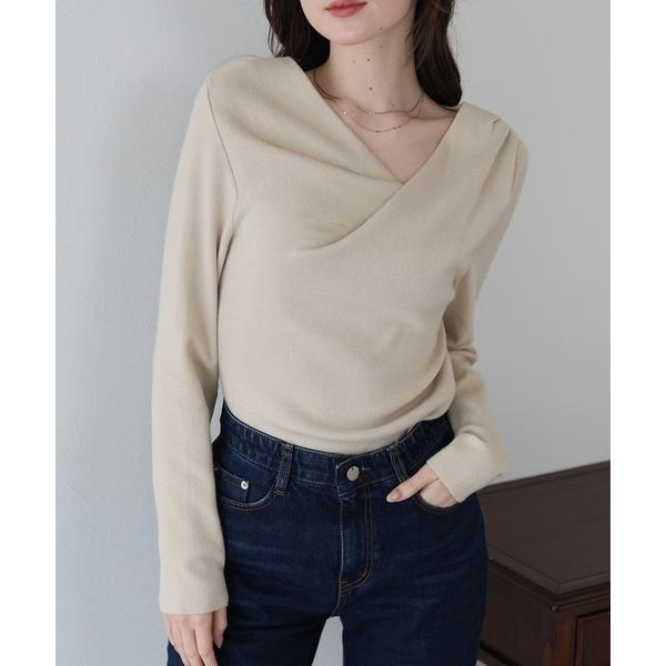 『タイムセール実施中』ZOZO問い合わせ番号:100380767ショップ:BLUEEAST，ブルーイーストブランド:BLUEEAST，ブルーイースト商品名:《新色追加／3色展開》ドレープネックニットカテゴリ:トップス>ニット/セーター...