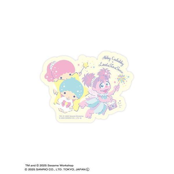 ZOZO問い合わせ番号:100380817ショップ:SESAME STREET MARKET，セサミストリートマーケットブランド:SESAME STREET，セサミストリート商品名:【アビー×リトルツインスターズ】ホログラムステッカーカテゴ...