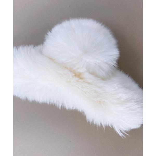 『タイムセール実施中』ZOZO問い合わせ番号:100380890ショップ:Bonjour Sagan，ボンジュールサガンブランド:I.O.E，アイオイ商品名:ふわふわファーヘアクリップカテゴリ:ヘアアクセサリー>バレッタ/ヘアクリップ...