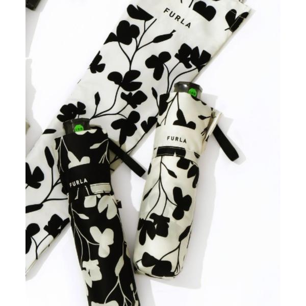 ZOZO問い合わせ番号:100381871ショップ:MOONBAT，ムーンバットブランド:FURLA，フルラ，MOONBAT，ムーンバット商品名:折りたたみ傘 雨傘 UVカット ”カメリア”カテゴリ:ファッション雑貨>折りたたみ傘ブラ...