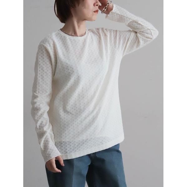 ZOZO問い合わせ番号:100382120ショップ:NOMBRE IMPAIR，ノンブル アンペールブランド:FIL DE FER，フィルデフェール，NOMBRE IMPAIR，ノンブルアンペール商品名:シアーJQカット　クルーネックP/O...