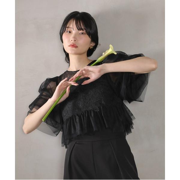 『タイムセール実施中』ZOZO問い合わせ番号:100385168ショップ:Kana，カナブランド:Kana，カナ商品名:レースチュール ボリューム袖 パンツドレス 3点セット パーティー 結婚式 お呼ばれ オケージョンドレス デイリーカテゴ...