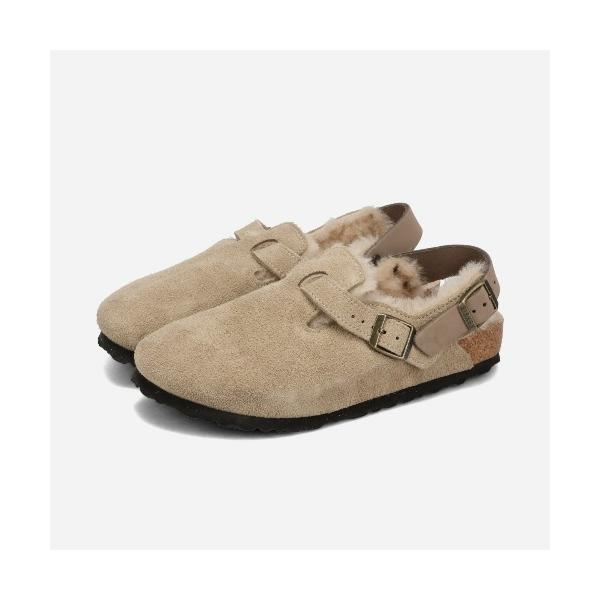『タイムセール実施中』ZOZO問い合わせ番号:100412454ショップ:KICKS LAB.，キックスラボブランド:BIRKENSTOCK，ビルケンシュトック商品名:BIRKENSTOCK TOKIO SHEARLING SUEDE LE...