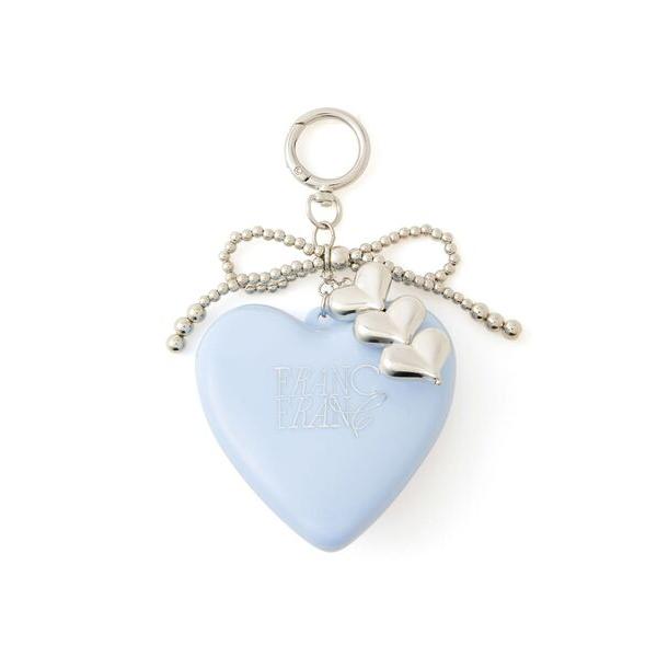 ※このアイテムは返品・交換対象外商品です。ZOZO問い合わせ番号:100412801ショップ:Francfranc，フランフランブランド:Francfranc，フランフラン商品名:チャーム付き ミラー＆ブラシ ライトブルーカテゴリ:ビューテ...