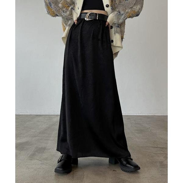 『タイムセール実施中』ZOZO問い合わせ番号:100414886ショップ:PAGEBOY，ページボーイブランド:PAGEBOY，ページボーイ商品名:サテンナロースカート 【ウエストゴム・ストレスフリー】カテゴリ:スカート>スカートブラ...