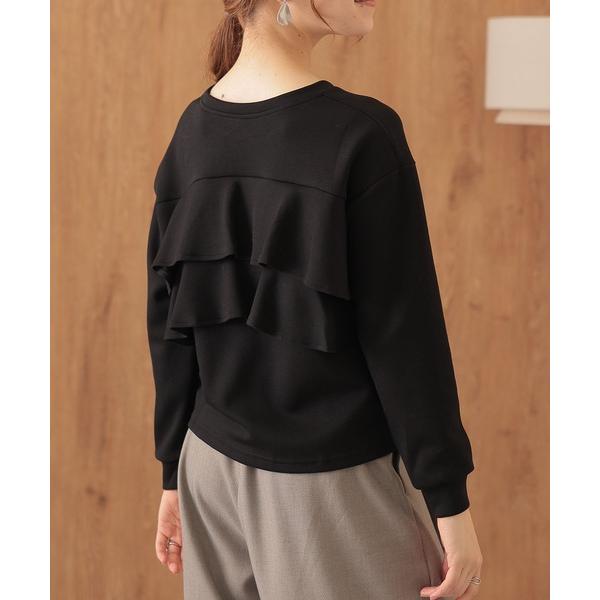 『タイムセール実施中』ZOZO問い合わせ番号:100415070ショップ:Lace Ladies，レースレディースブランド:DAYRA，デイラ商品名:ソリッドカラー バック フリル コンパクト プルオーバーカテゴリ:トップス>Tシャツ...