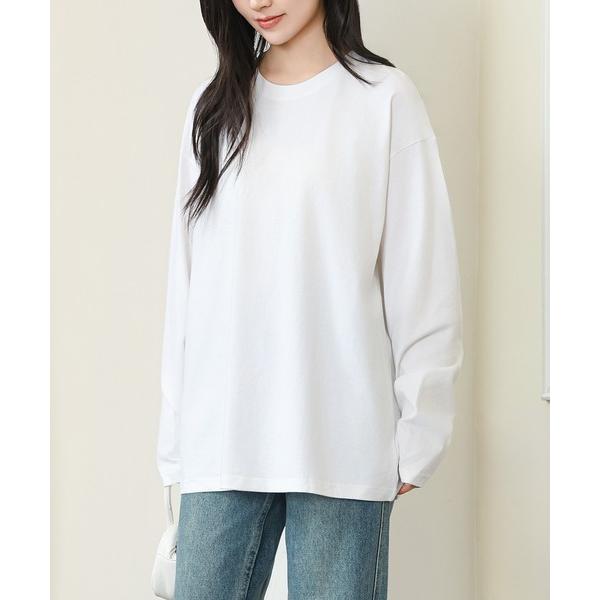 『タイムセール実施中』ZOZO問い合わせ番号:100415076ショップ:Lace Ladies，レースレディースブランド:DAYRA，デイラ商品名:コットン クルーネック オーバーサイズ 長袖 カットソーカテゴリ:トップス>Tシャツ...