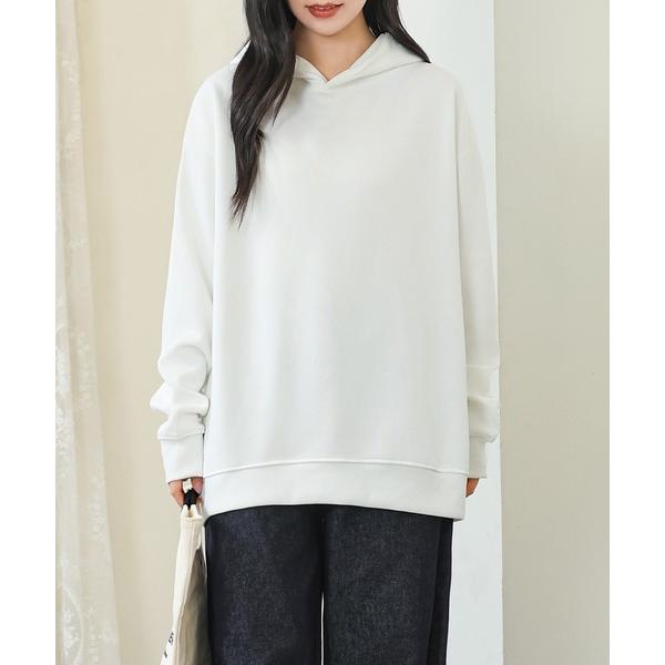 『タイムセール実施中』ZOZO問い合わせ番号:100415083ショップ:Lace Ladies，レースレディースブランド:DAYRA，デイラ商品名:フード付き ベーシック 長袖 スウェット プルオーバーカテゴリ:トップス>パーカーブ...