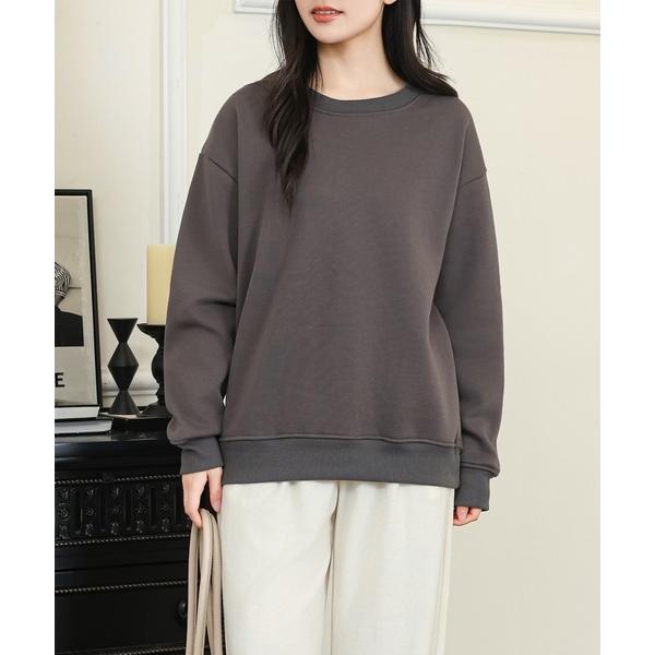 『タイムセール実施中』ZOZO問い合わせ番号:100415086ショップ:Lace Ladies，レースレディースブランド:DAYRA，デイラ商品名:クルーネック 裏起毛 オーバーサイズ 長袖 スウェットカテゴリ:トップス>スウェット...