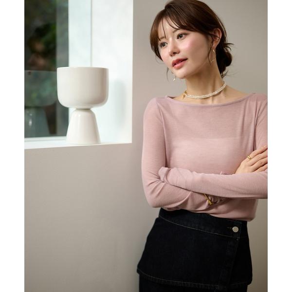 ZOZO問い合わせ番号:100415323ショップ:LAULEN，ローレンブランド:LAULEN，ローレン商品名:sheer back out killing tops /シアーバックアウトキリング長袖トップスカテゴリ:トップス>Tシ...