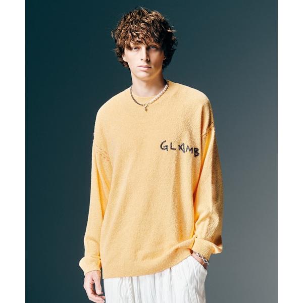 ZOZO問い合わせ番号:100416185ショップ:glamb，グラムブランド:glamb，グラム商品名:Hand Beaded Logo Knit / ハンドビーデッドロゴニットカテゴリ:トップス>ニット/セーターブランド品番:GB...