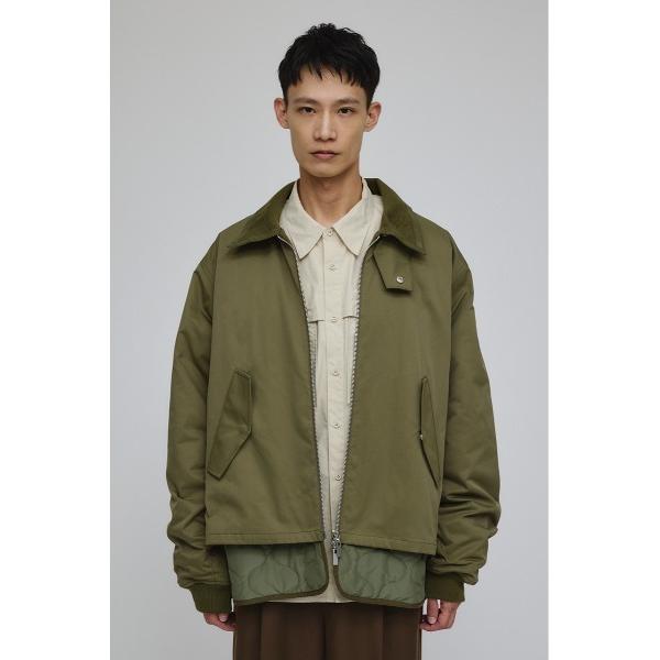 『セール実施中』ZOZO問い合わせ番号:100416630ショップ:STYLEMIXER，スタイルミキサーブランド:STYLEMIXER，スタイルミキサー商品名:キルティングレイヤーフライトジャケットカテゴリ:ジャケット/アウター>ミ...