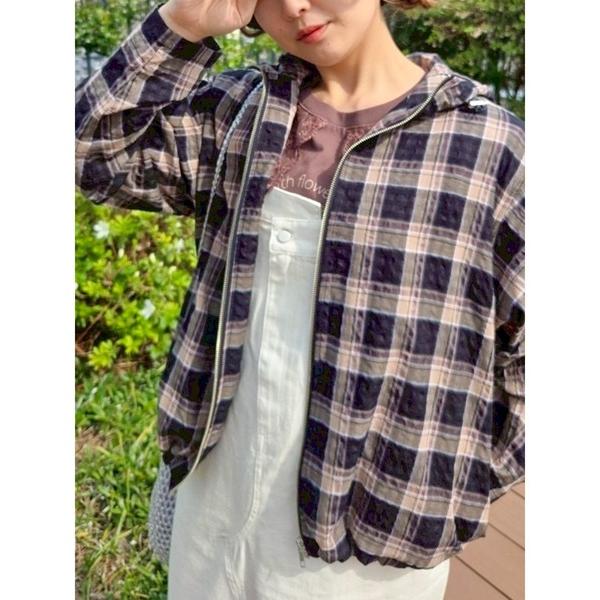 『タイムセール実施中』参考価格：6，490円発売時期：2025年04月コンディション：A（使用感なし）数回使用した程度で使用感が感じられないアイテム参考商品名：マドラスチェックフードパーカー参考品番：2300452-22-33【商品に関する...