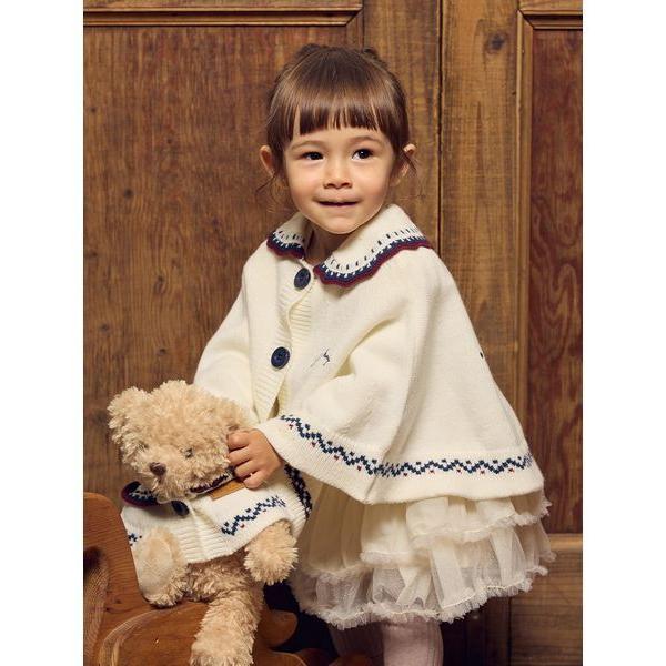 『セール実施中』※このアイテムは返品・交換対象外商品です。ZOZO問い合わせ番号:100447844ショップ:JAMIE KAY，ジェイミーケイブランド:JAMIE KAY，ジェイミーケイ商品名:衿付きニットポンチョカテゴリ:ママ＆ベビー&...