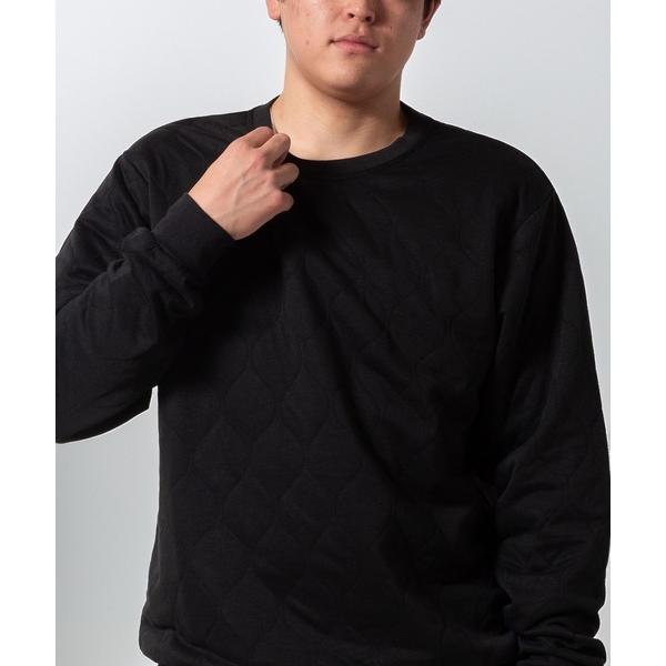 『セール実施中』ZOZO問い合わせ番号:100448648ショップ:BAYBLO，ベイブロブランド:BAYBLO，ベイブロ商品名:(SA) キルティング 無地 ワイド トレーナーカテゴリ:トップス>スウェットブランド品番:KP-756...