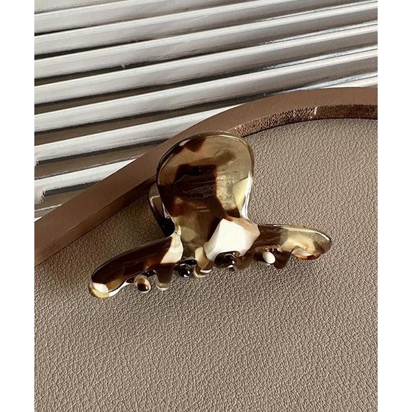 ZOZO問い合わせ番号:100448699ショップ:NO WAY，ノー ウェイブランド:NO WAY，ノーウェイ商品名:/Bz/マーブルミニヘアクリップ(LEY)カテゴリ:ヘアアクセサリー>バレッタ/ヘアクリップブランド品番:YW-L...