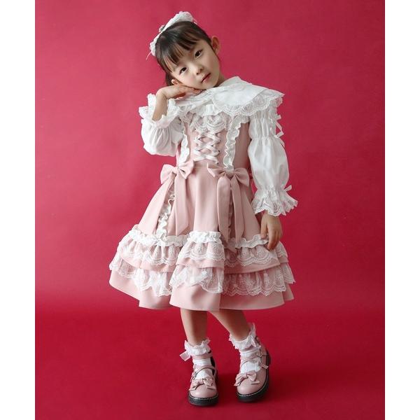 ZOZO問い合わせ番号:100449000ショップ:夢展望（YUMETENBO），ユメテンボウブランド:DearMyLove，ディアマイラブ，夢展望，ユメテンボウ商品名:少女の夢いっぱい甘ロリータプリンセスドレスワンピースカテゴリ:ワンピー...