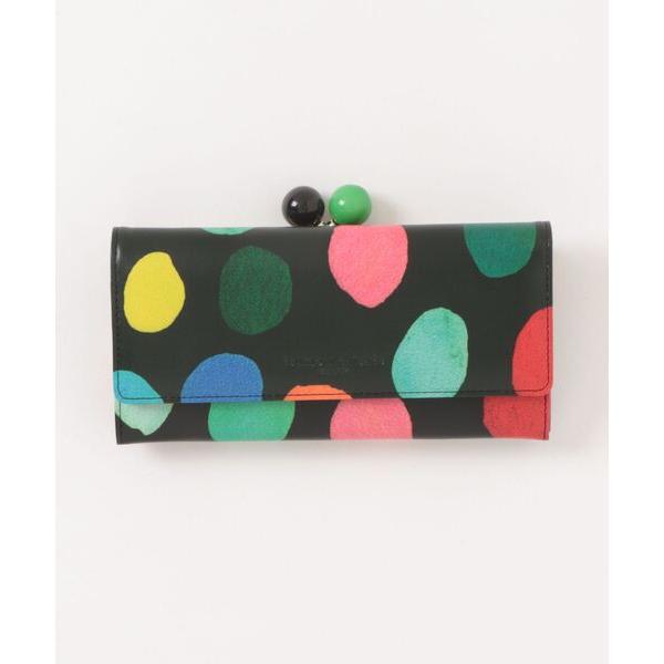 ZOZO問い合わせ番号:100449014ショップ:COLAND，コランドブランド:tsumori chisato CARRY，ツモリチサトキャリー商品名:がま口長財布　ツモリチサト　カラフルズームドットカテゴリ:財布/小物>財布ブラ...
