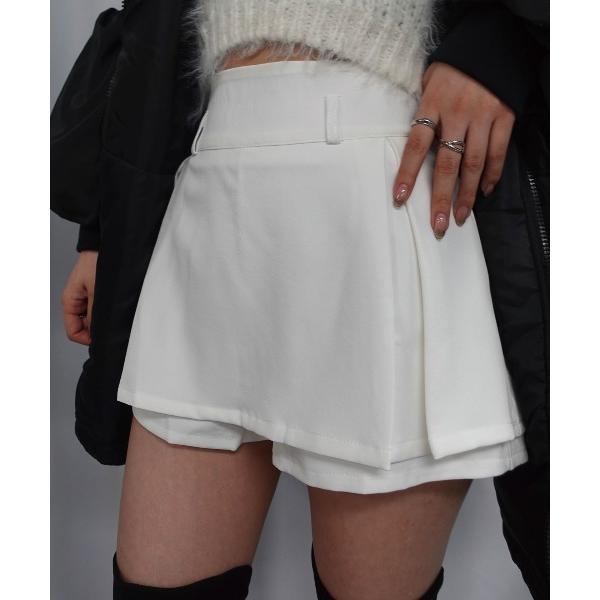 『タイムセール実施中』ZOZO問い合わせ番号:100449505ショップ:CORNERS，コーナーズブランド:Lots of Love，ロッツオブラブ，CORNERS，コーナーズ商品名:【 インパン裏地付 】ボックスプリーツレイヤードミニス...