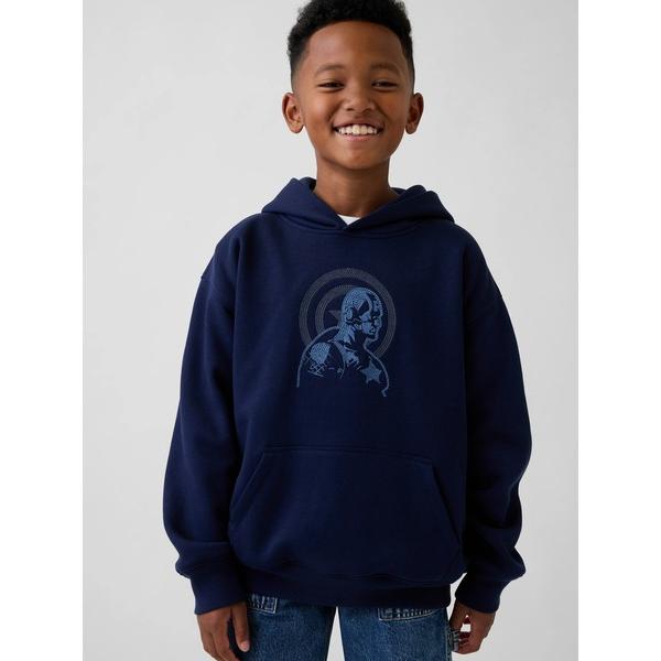 『セール実施中』ZOZO問い合わせ番号:100449942ショップ:GAP，ギャップブランド:GAP，ギャップ，MARVEL，マーベル商品名:マーベル ヴィンテージソフト リラックスフィット パーカー (キッズ)カテゴリ:トップス>パ...