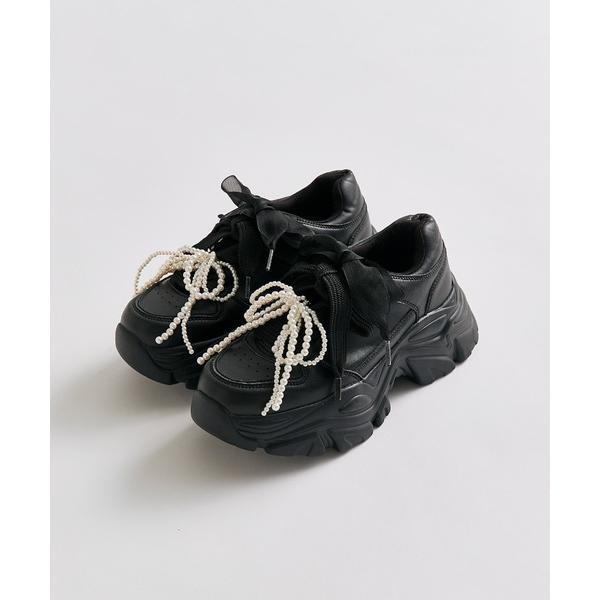 『タイムセール実施中』ZOZO問い合わせ番号:100450063ショップ:OLIVE des OLIVE，オリーブ デ オリーブブランド:OLIVE des OLIVE，オリーブデオリーブ商品名:パールリボンチャーム付きスニーカーカテゴリ:...