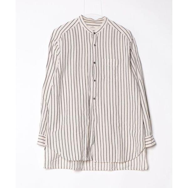 コンディション：B（目立つ使用感なし）使用感が少ない、または気にならないアイテム首周り：汚れZOZO問い合わせ番号:100461823ショップ:ZOZOUSED，ゾゾユーズドブランド:nest Robe，ネストローブ商品名:ストライプ柄長袖...